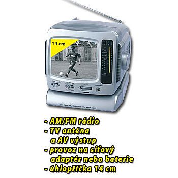Mini TV - black & white | TV PRODUCTS CZ
